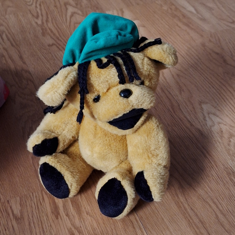 Vintage Collectible Grateful Dead Plush Rasta Bear St… - Gem